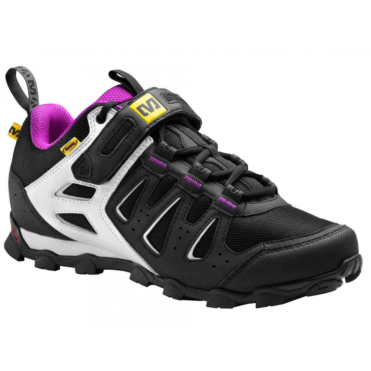 Damskie buty rowerowe MAVIC Zoya MTB / ENDURO black / white / process ...