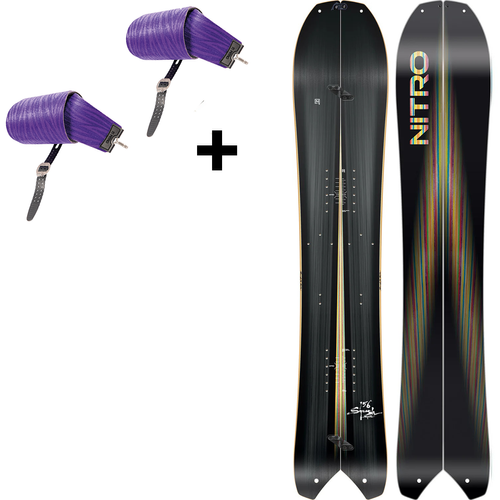 NITRO Squash Split 2025 + Vertical by KOHLA | splitboard + foki ...