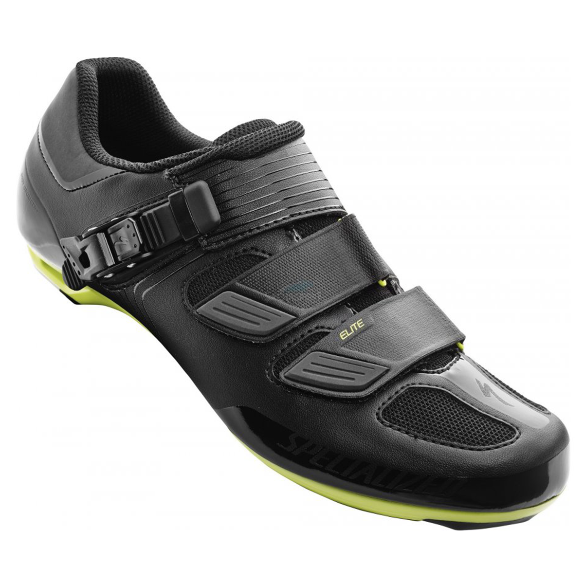 Buty rowerowe szosowe SPECIALIZED Elite Road Rd black / hyper green ...