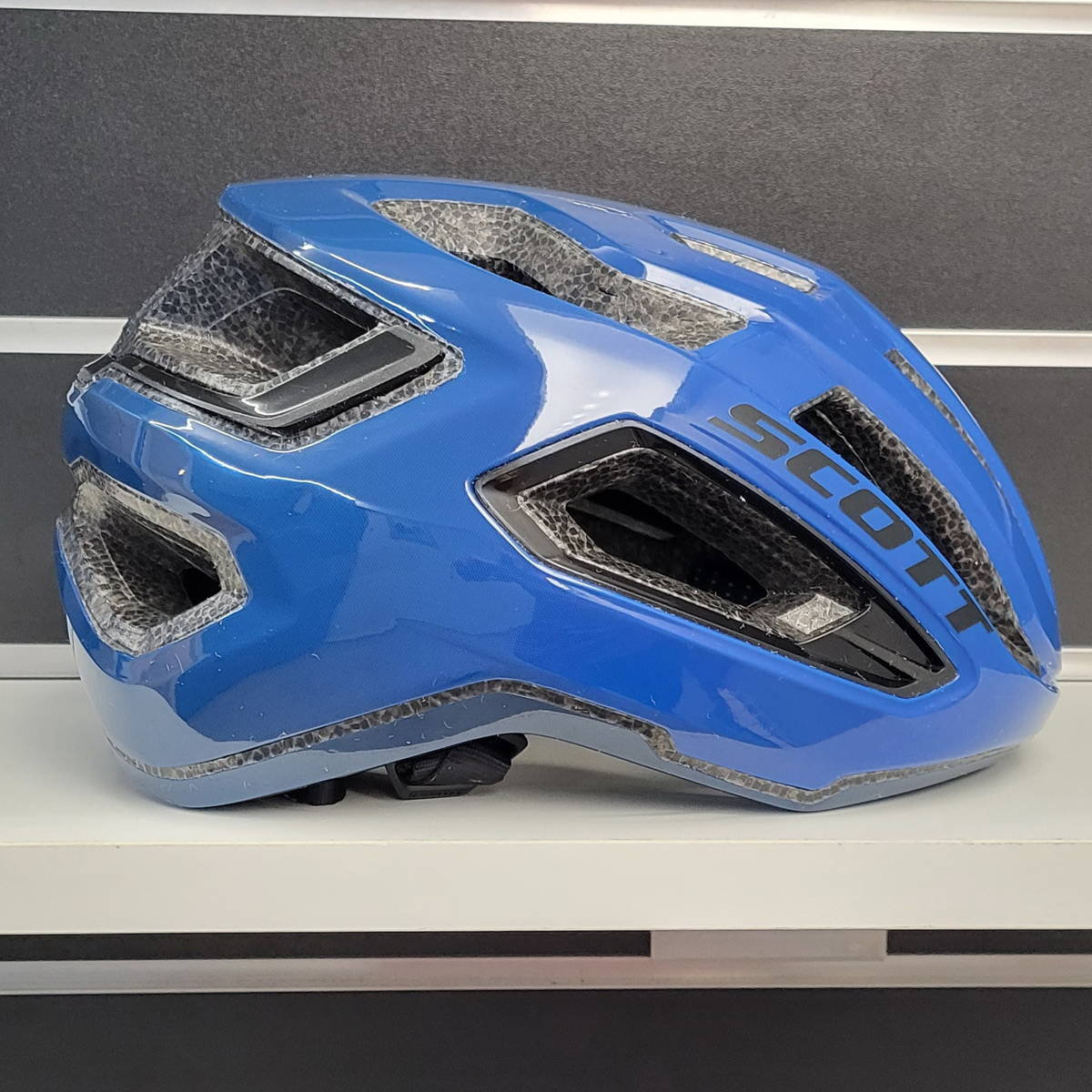 Kask rowerowy SCOTT ARX blue | bez daszka | UWAGA | KASKI ROWEROWE ...