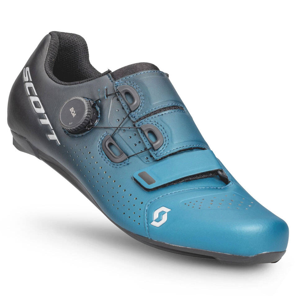 SCOTT Road Team BOA | buty rowerowe szosowe | black fade / metallic ...