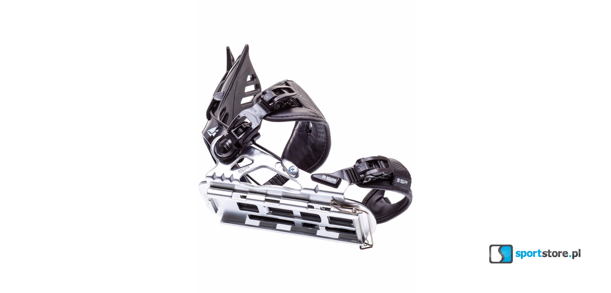 ZESTAW: wiązania splitboardowe SP / PATHRON GT Split Multientry sLAB r. XL + harszle - raki SP ...